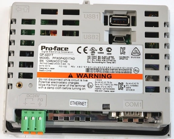 GP-4201T - Màn hình HMI Pro-face PFXGP4201TAD - Thịnh Tâm Phát