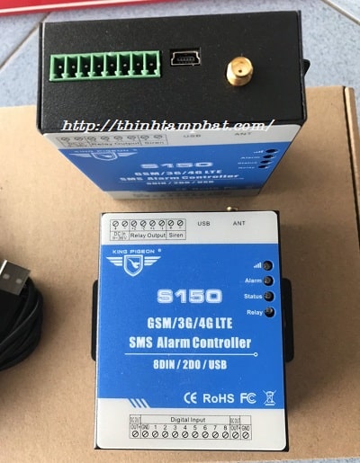 S150 GSM 3G 4G – Bộ điều khiển từ xa SMS Alarm Controller - Thịnh Tâm Phát