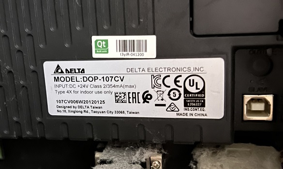 Unlock HMI Delta DOP-107CV - Thịnh Tâm Phát